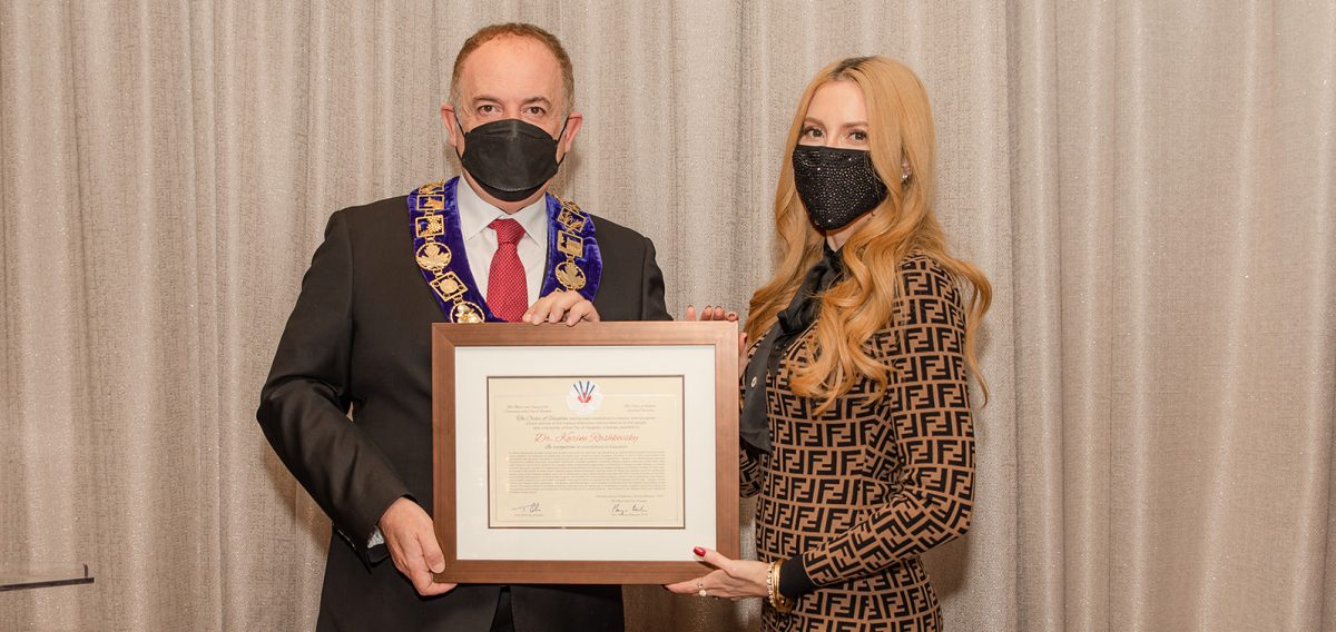 Dr. Karine Rashkovsky Awarded Order of Vaughan – Brain Power